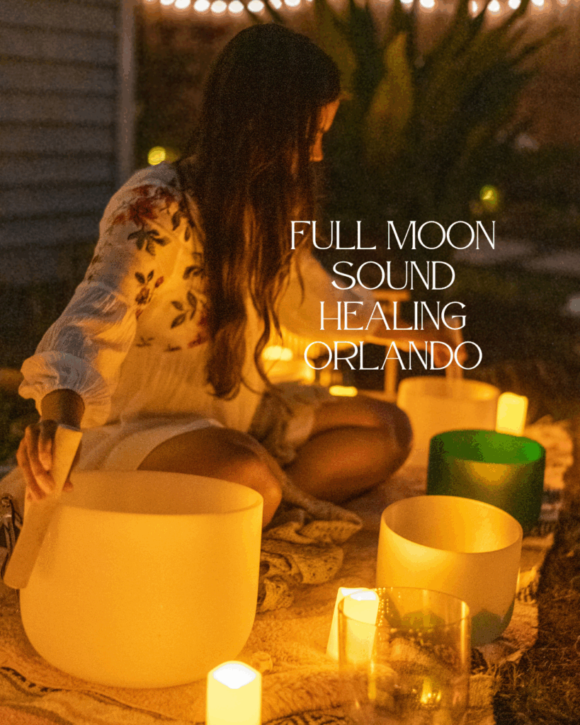 Full Moon Sound Healing Orlando - Yoga Moth
